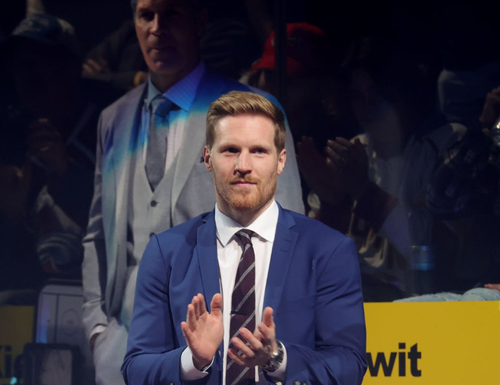 "It's nice to have him back on the ice," Avalanche coach Jared Bednar ...