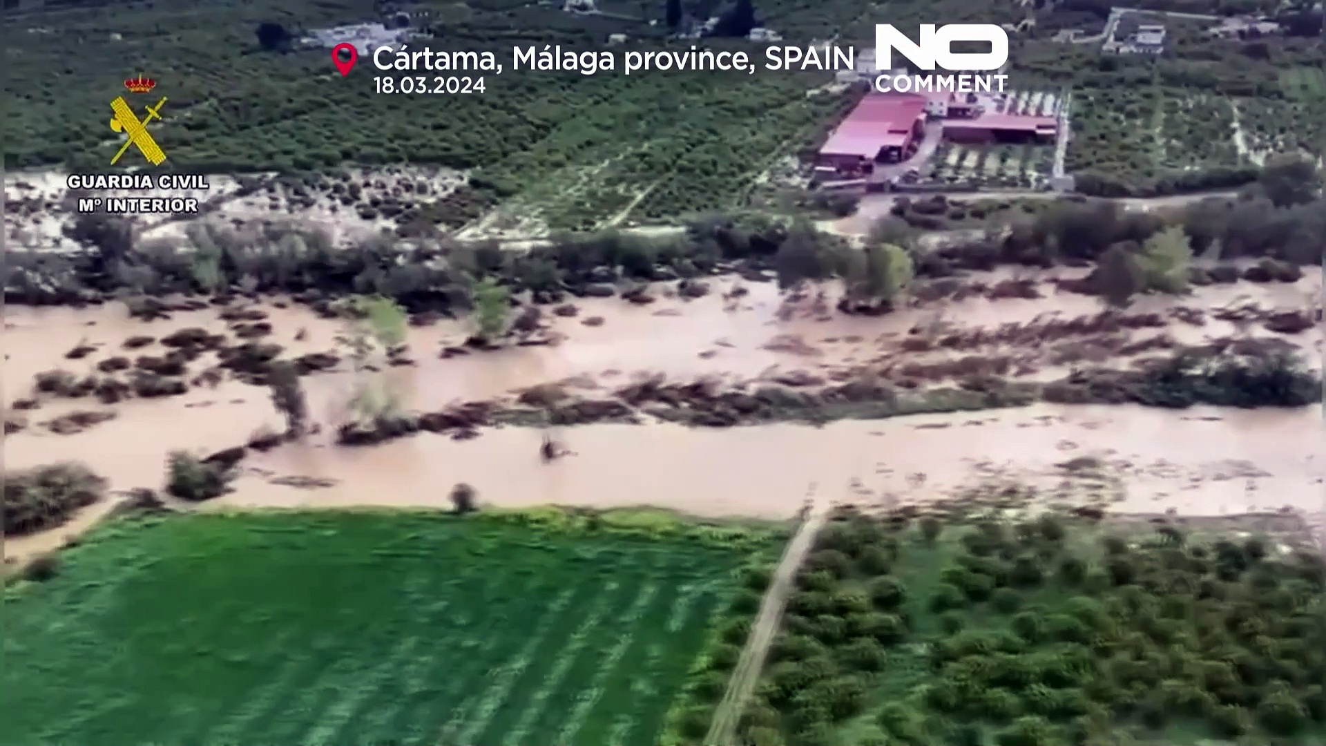 Southern Spain hit by flash floods, 365 homes evacuated near Málaga