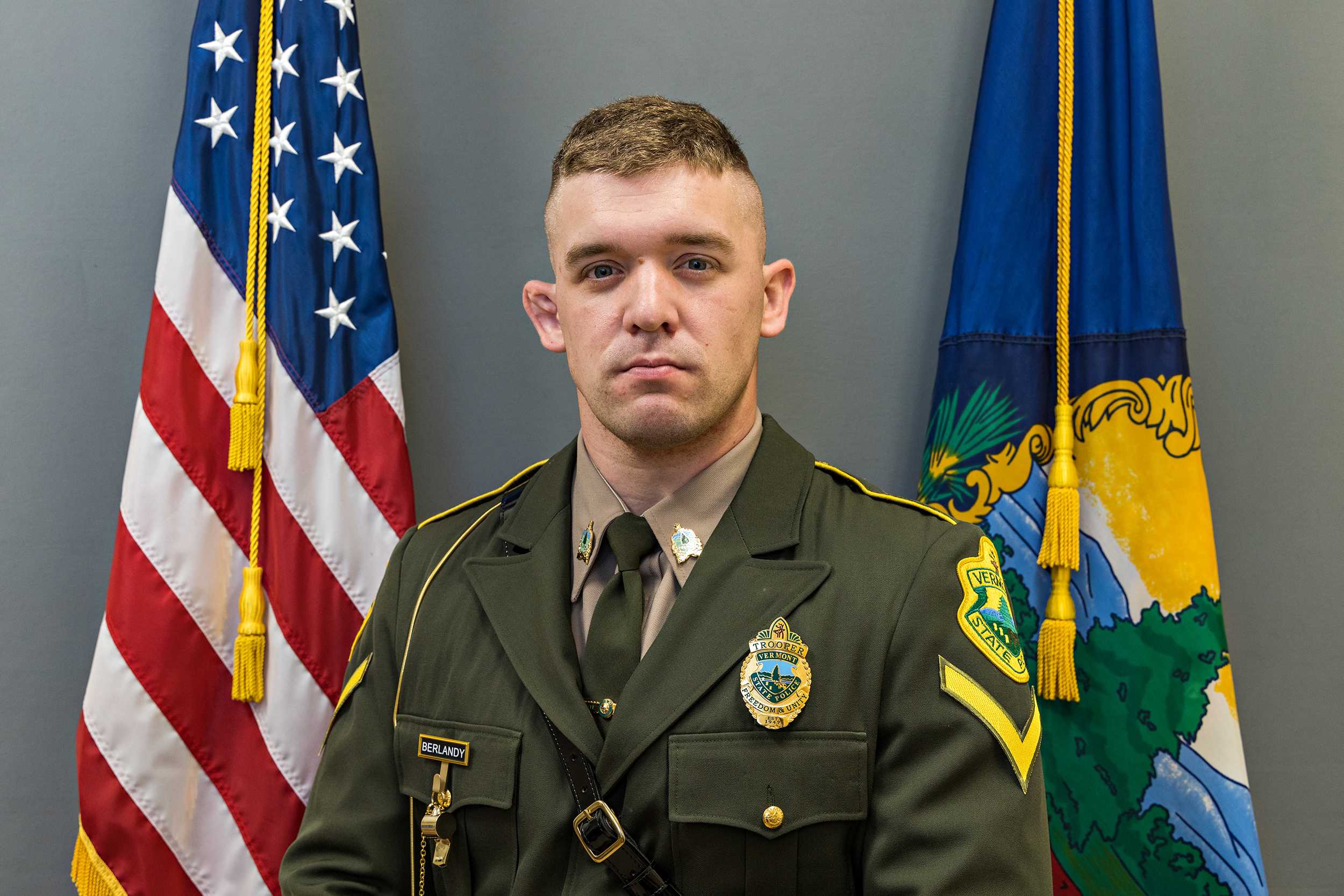 Vermont State Police trooper nominated for prestigious international award