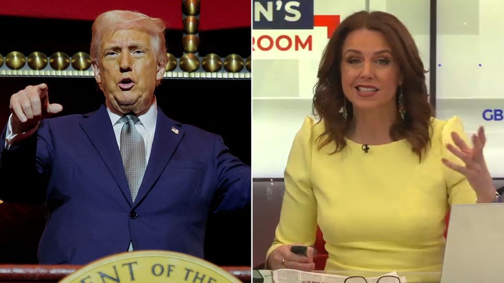 Bev Turner makes brilliant point as GB News guest claims Donald Trump ...