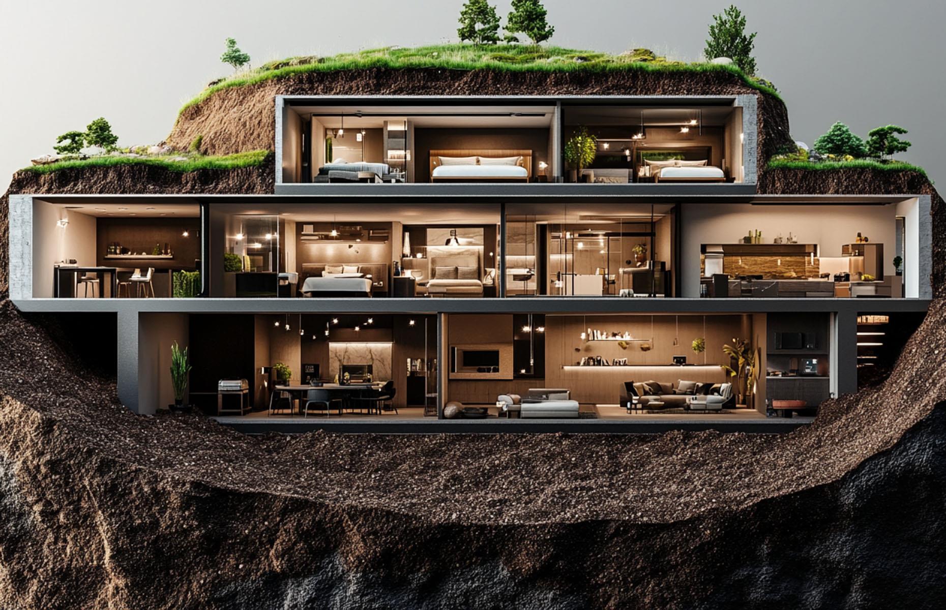Inside a luxury bunker built for billionaires