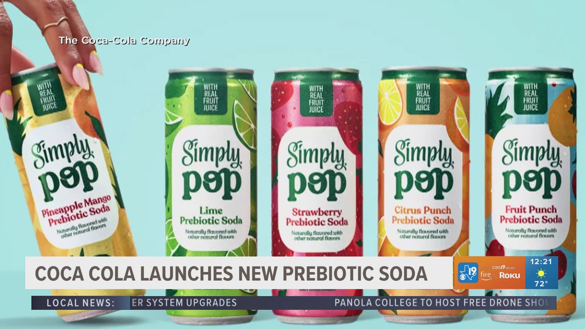 Coca-Cola launches new prebiotic soda