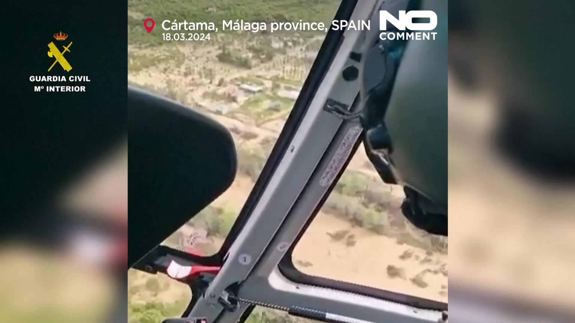 Southern Spain hit by flash floods, 365 homes evacuated near Málaga