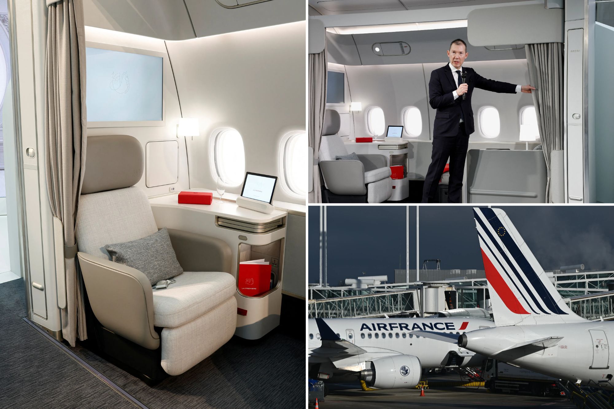 Air France unveils first-class luxury suite as it battles business jets ...