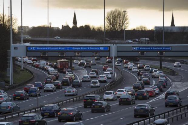 Major delays on busy motorway during rush hour