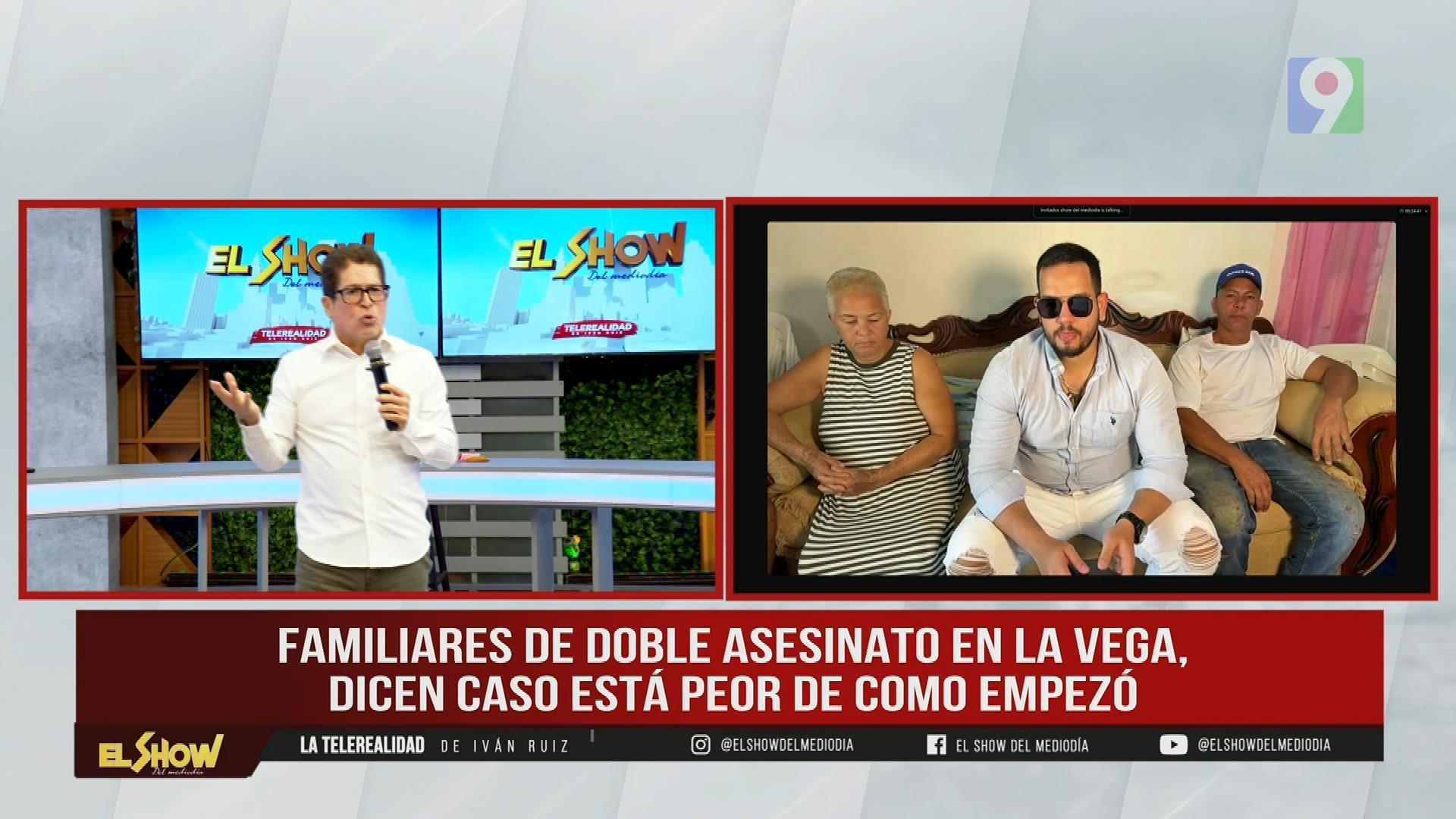 Familiares de piden justicia por muerte de madre e hija por teniente de PN| EL Show del Mediodía