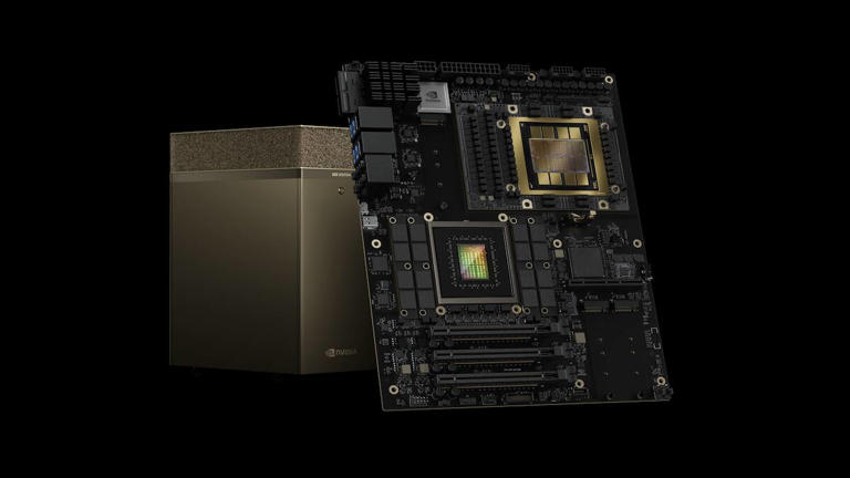 Nvidia wants to put a GB300 Superchip on your desk with DGX Station ...