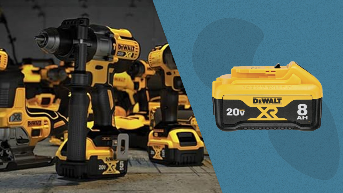 DeWalt's 'Very Powerful' 20V Batteries Are Now Over 40% Off for Prime ...