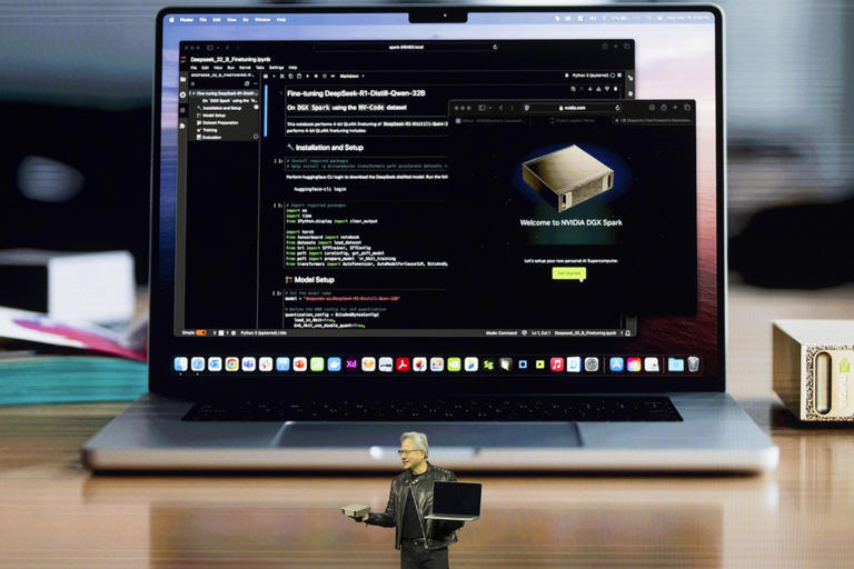 Nvidia CEO Jensen Huang unveils new Rubin AI chips at GTC 2025