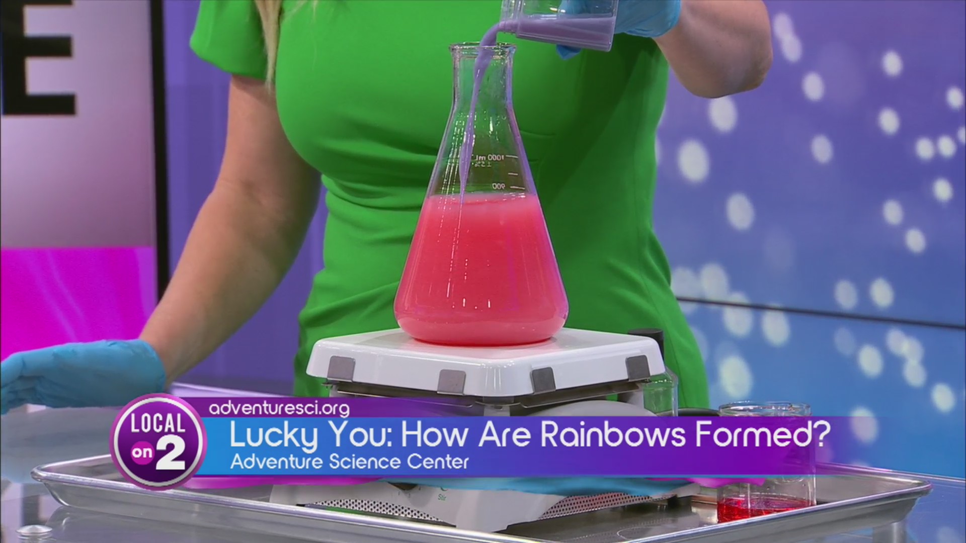 Adventure Science Center: Rainbows