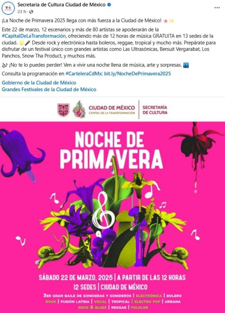 La CDMX tendrá baile de sonideros GRATIS en el Festival Noche de Primavera, ¿quiénes son los ...