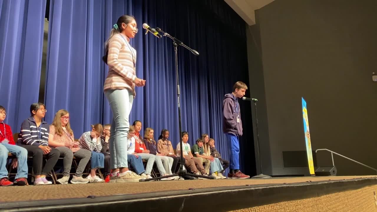 Regional Spelling Bee held at Wasatch Junior High School