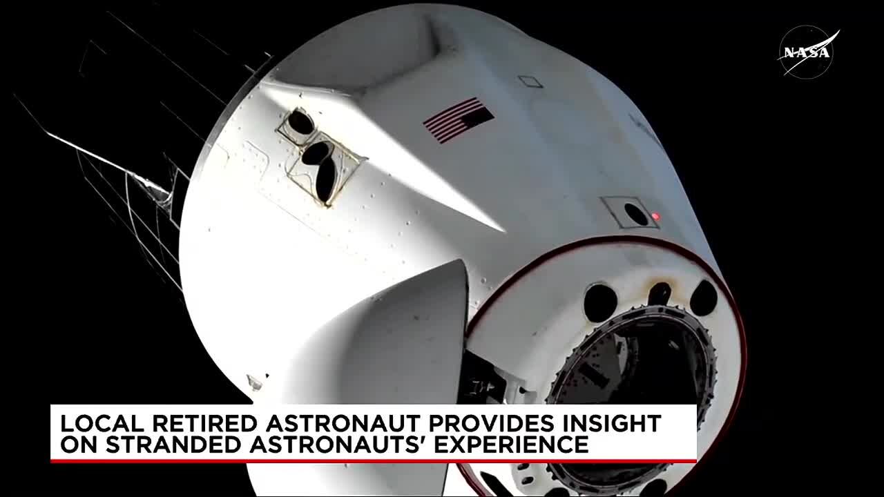 Retired astronaut discusses return of Crew 9 after nine months in space