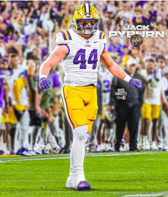 Jack Pyburn is Ready to Prove Himself at LSU