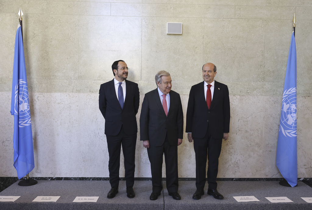 UN chief praises new talks on reviving the peace process for divided Cyprus