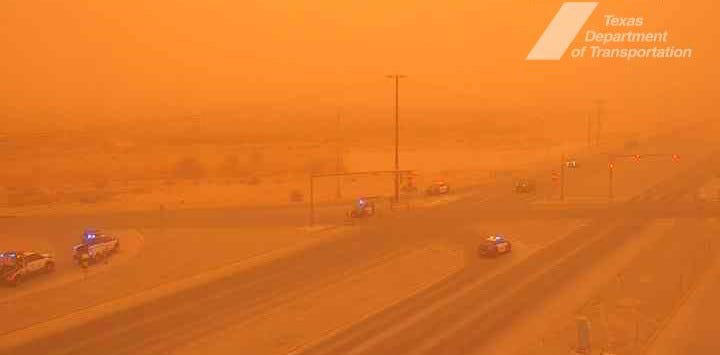 One dead in Northeast traffic collision as dust storm hits El Paso ...