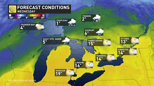 Hello, spring? Storm warnings for whiteouts, 40 cm of snow in parts of ...