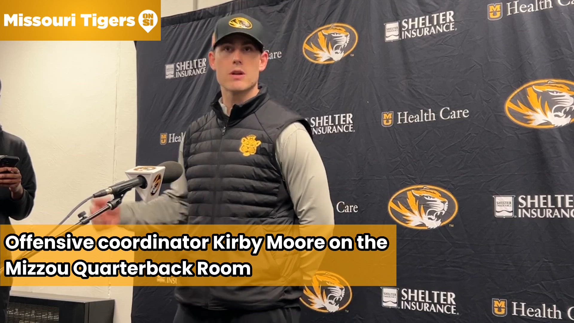 OC Kirby Moore on Mizzou's QB Room