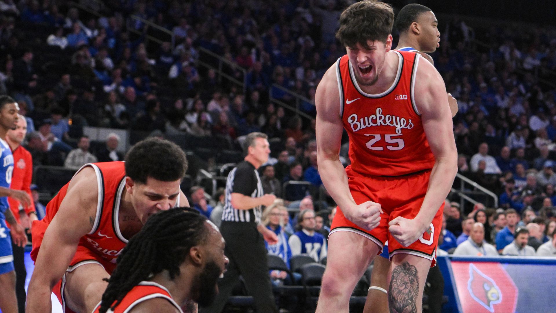 Ohio State center Austin Parks enters transfer portal after two seasons ...