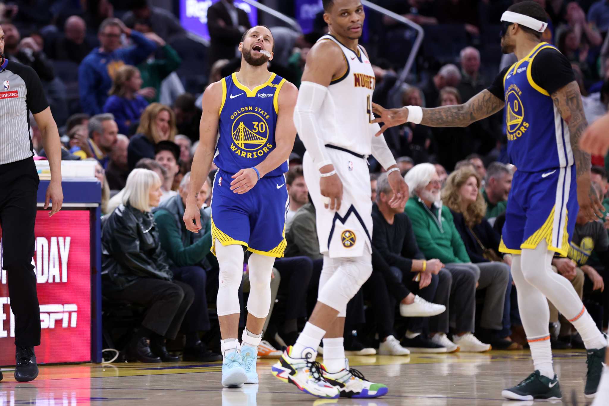 Warriors’ Steph Curry sits out Tuesday night’s game against Milwaukee