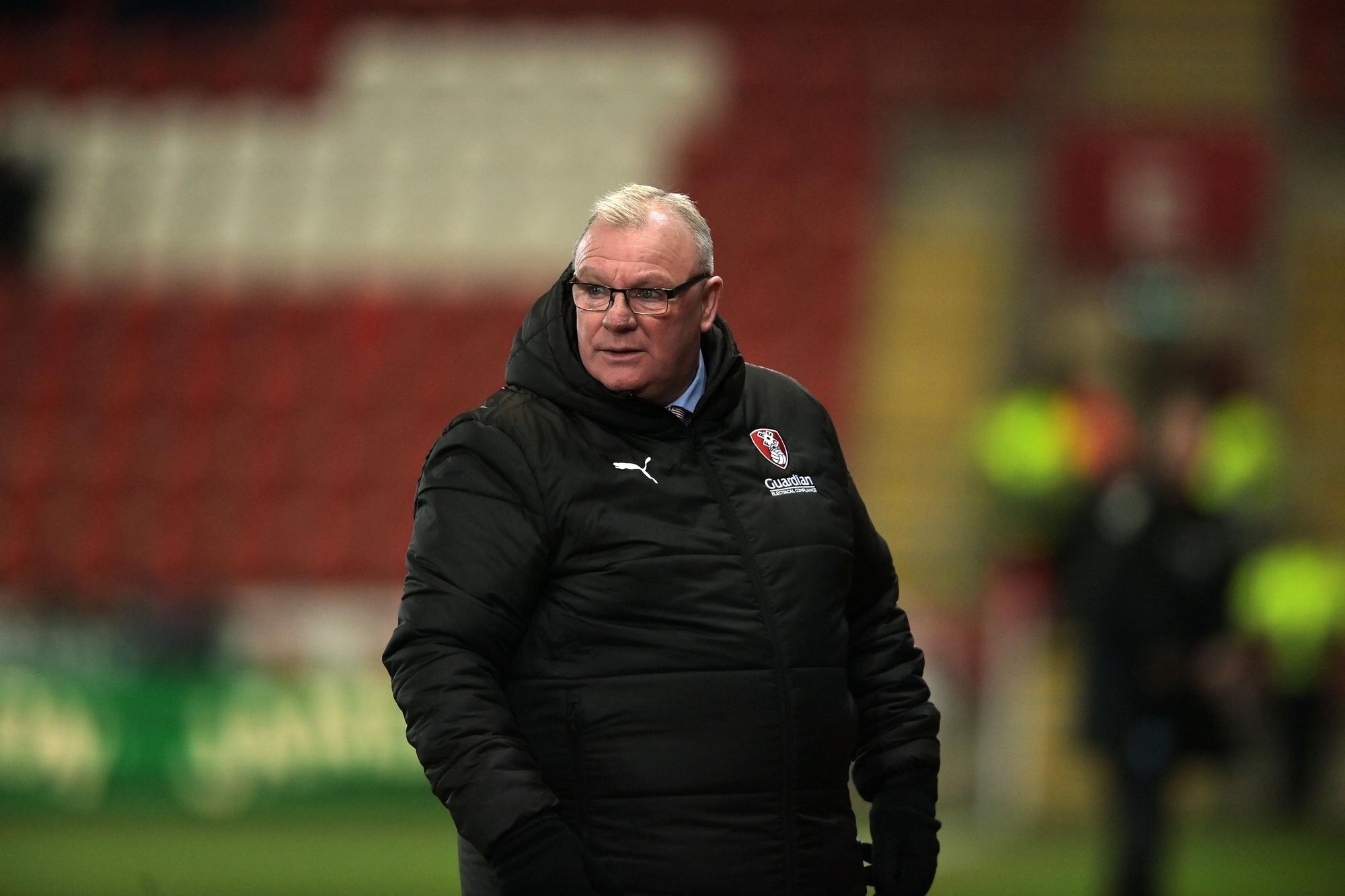 Rotherham United boss Steve Evans: Wycombe players 'turned up with a ...