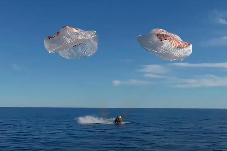 Recap: NASA astronauts return in SpaceX capsule after 9 months in space