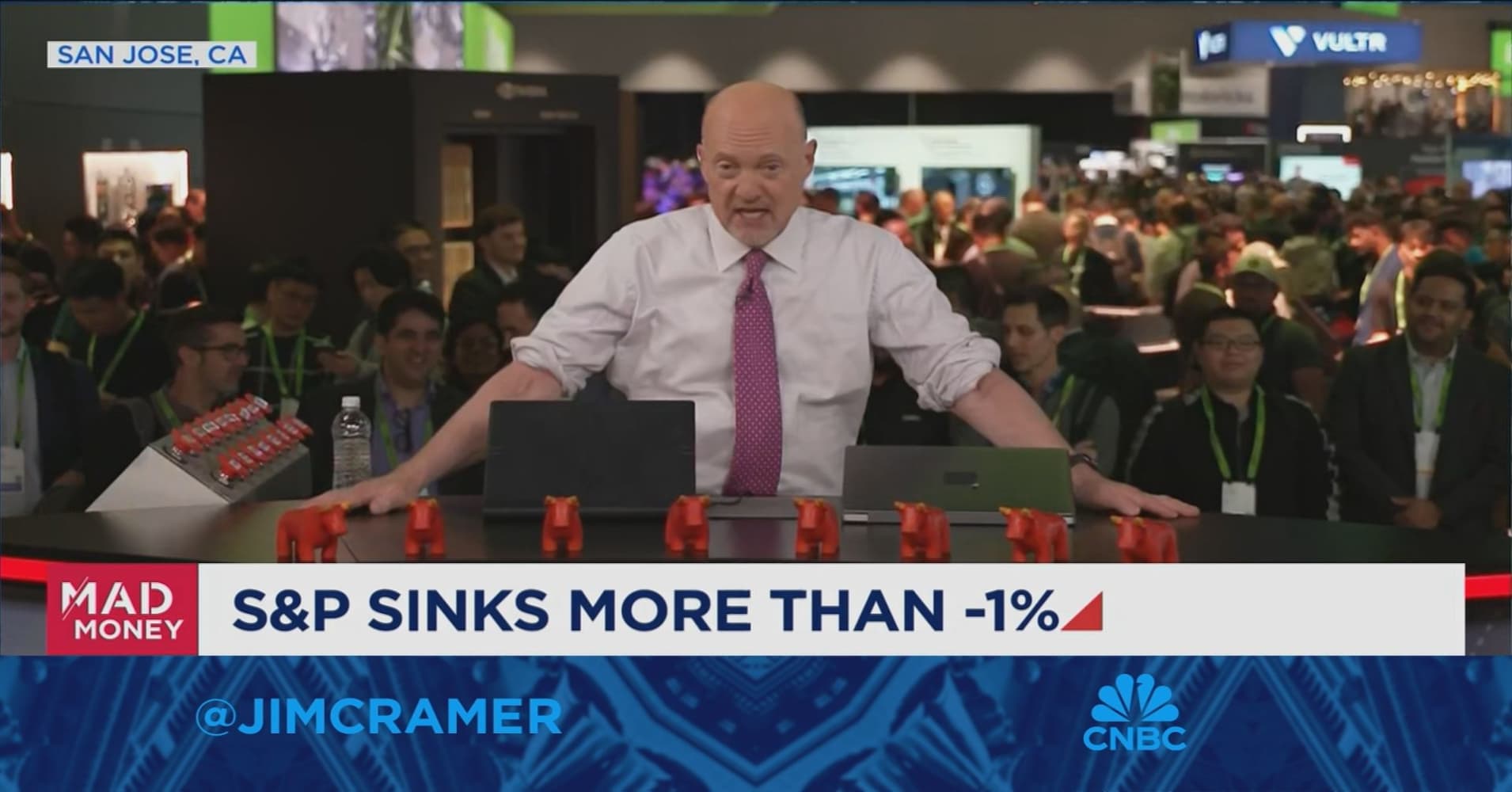 Jim Cramer recaps his takeaways from Nvidia CEO Jensen Huang's GTC Keynote