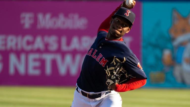 Red Sox's top prospect wows with a nasty pitch that could make MLB envious
