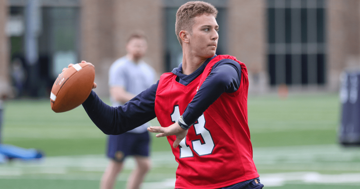 Notre Dame reveals new numbers, number changes ahead of 2025 spring ...