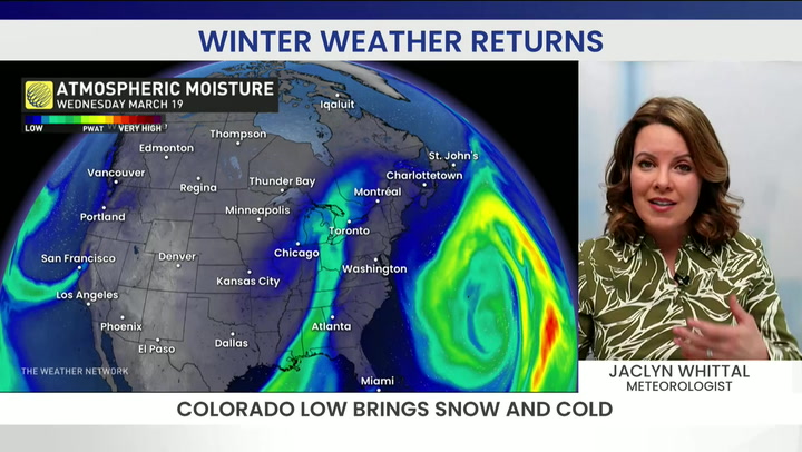 A blast of winter weather for Ontario mid week