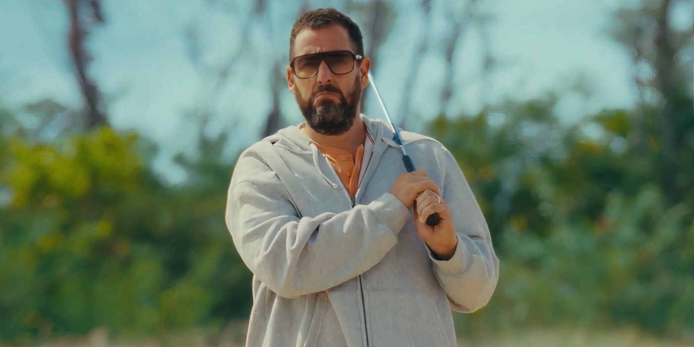 Adam Sandler and Bad Bunny Hit the Green in New 'Happy Gilmore 2' Image