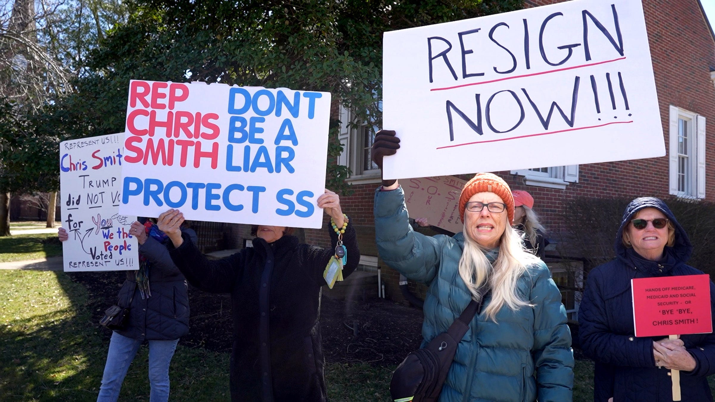 Toms River protestors: GOP Congressman Smith must protect Medicaid ...