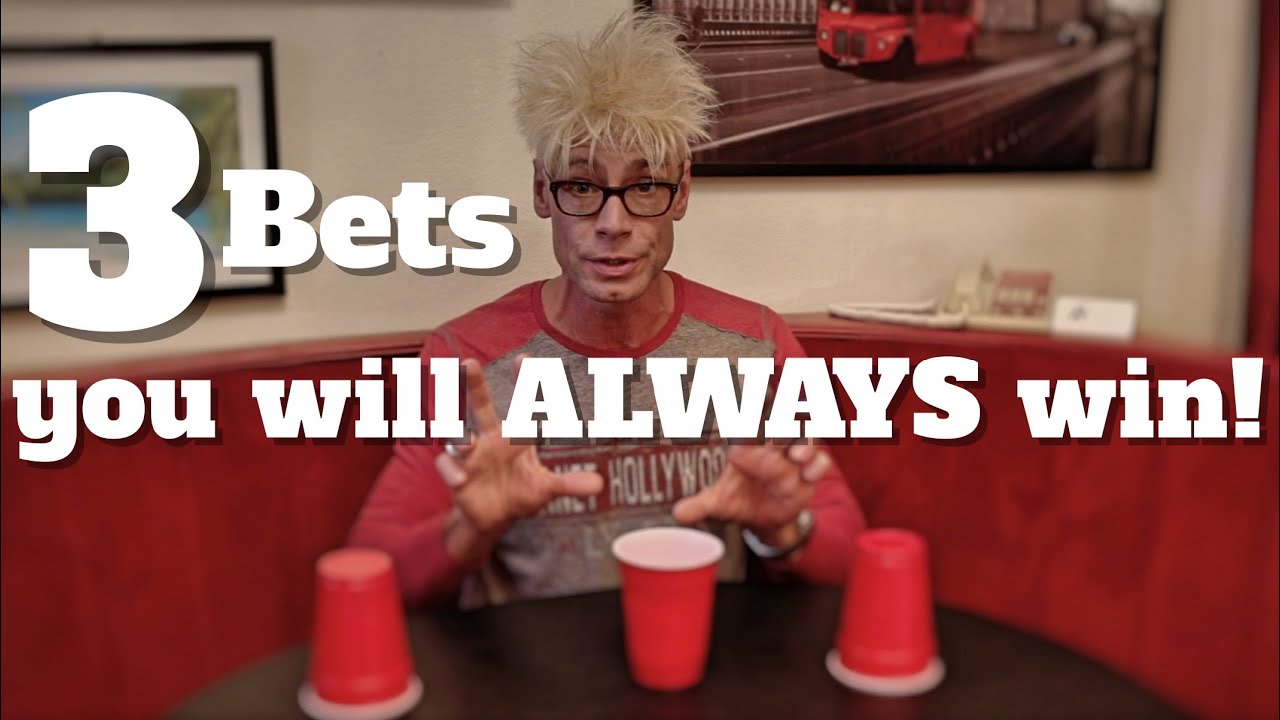 Top 3 bets you will always win! (Revealed / explained)
