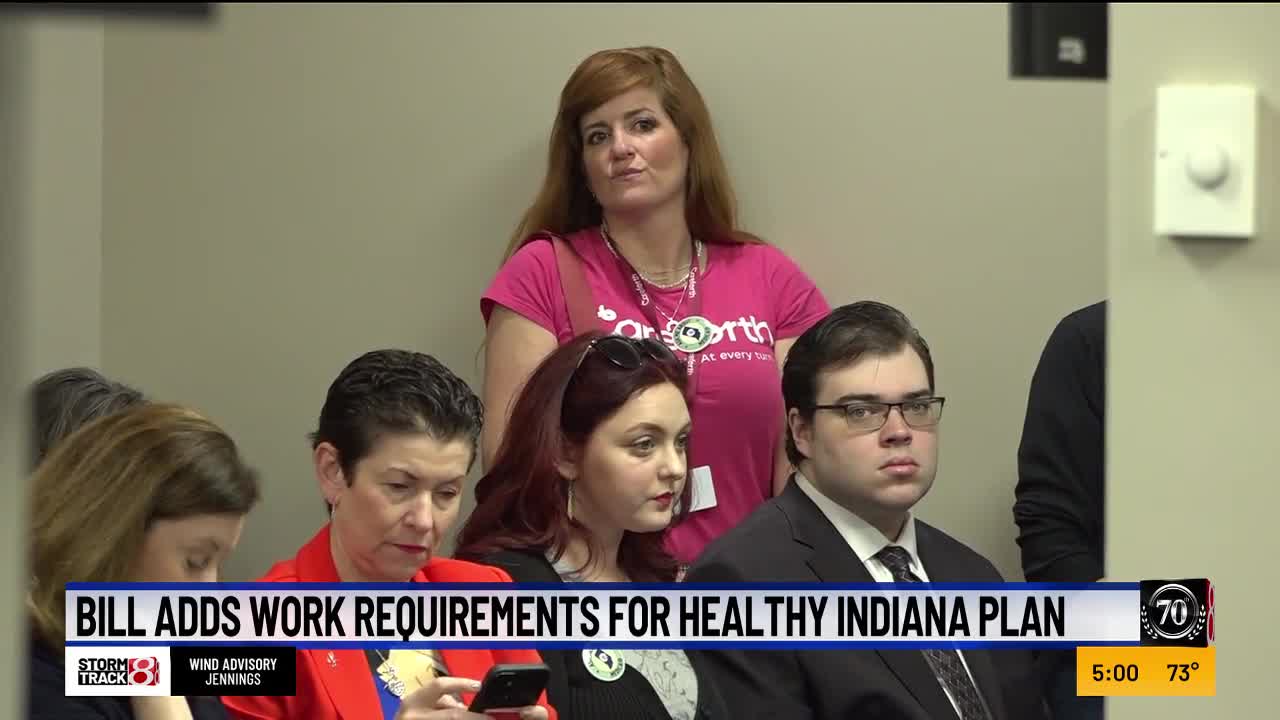 Bill adds work requirements for Healthy Indiana Plan