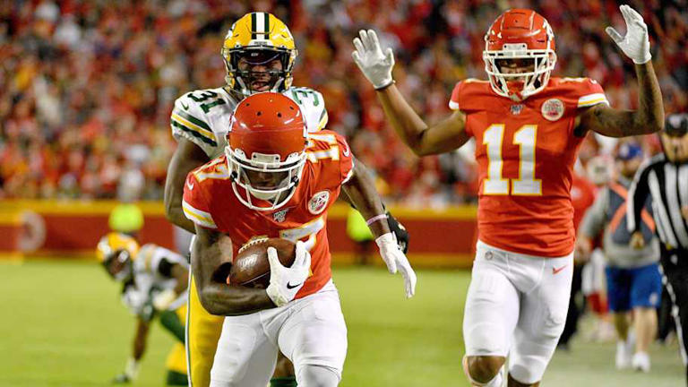 Packers Signing Receiver Mecole Hardman, a Pro Bowler with Chiefs