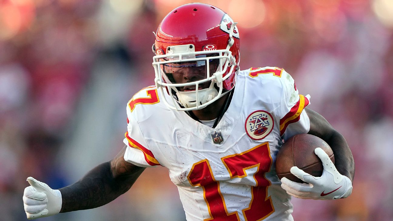 Mecole Hardman lands with Green Bay Packers, source says