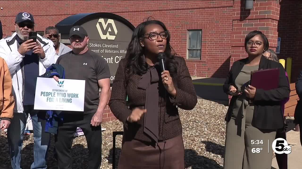 Veterans and supporters unite in Akron for answers amid VA cuts