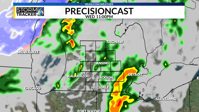 Level 1 risk for severe weather Wednesday