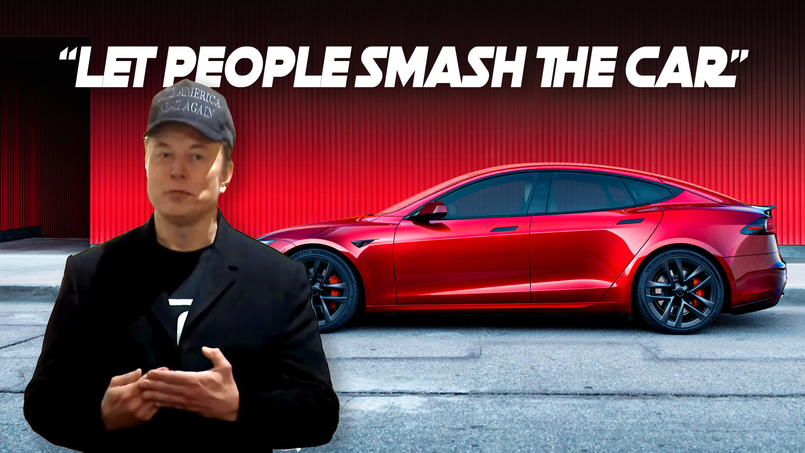 Tesla Angel Investor Fed Up With Musk Wants to Let People Sledgehammer ...