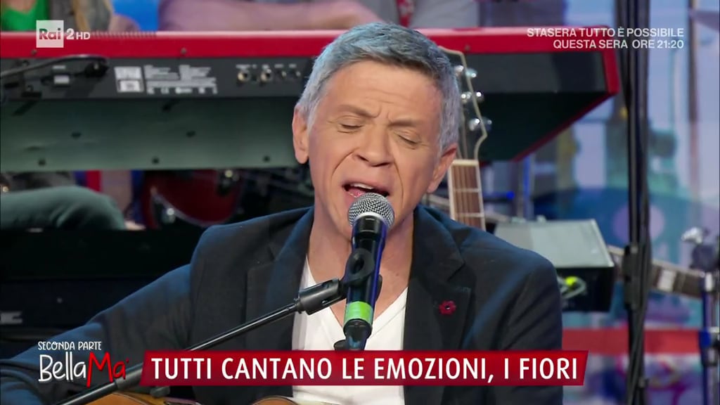 Marco Morandi canta "Margherita" - BellaMa' 18/03/2025