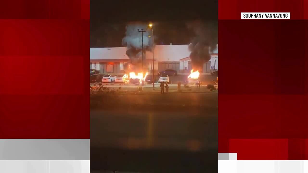 ‘RESIST’: Tesla fires set at service center were targeted, Las Vegas ...