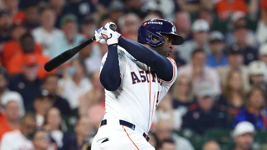 Houston Astros Star Designated Hitter Scratched From Lineup With Thumb ...