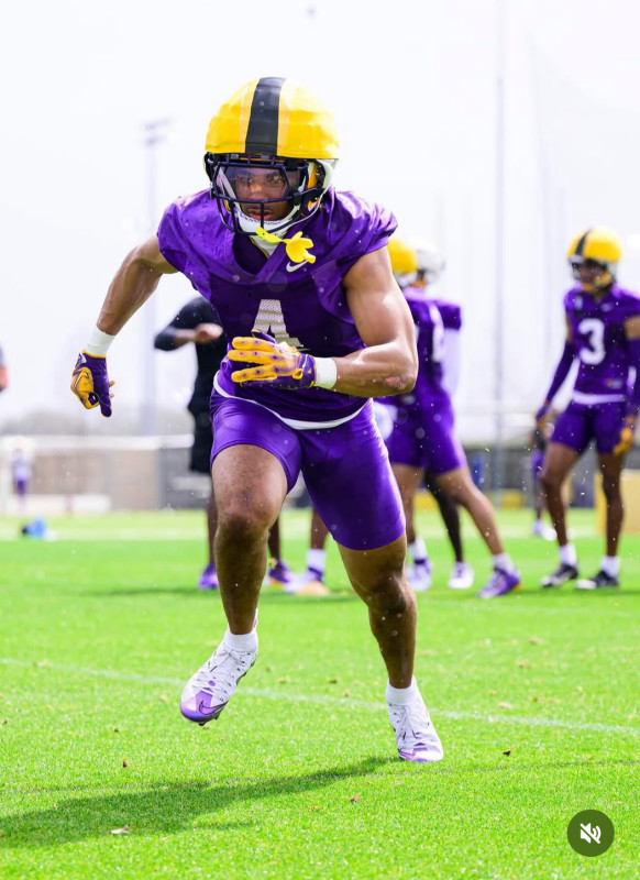Transfer Mansoor Delane Reveals What Brought him to LSU Football
