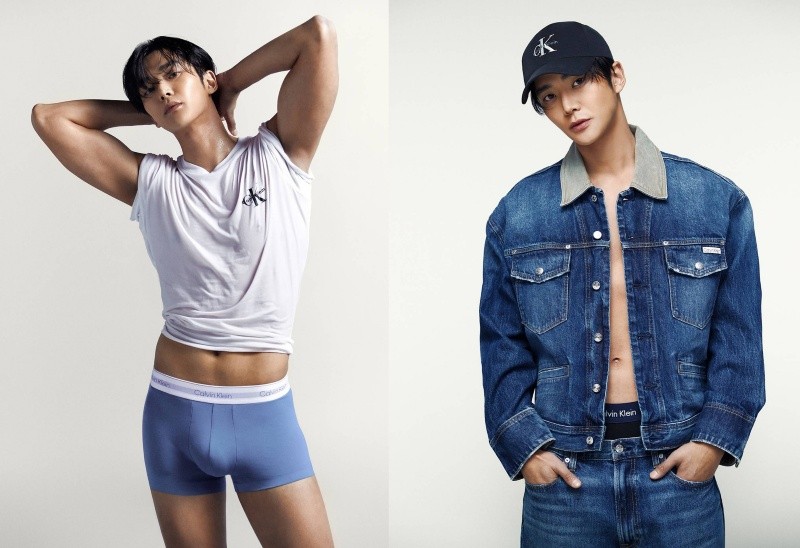 Nuevas fotos de la campaña de Calvin Klein con Rowoon de "Tomorrow" y ...