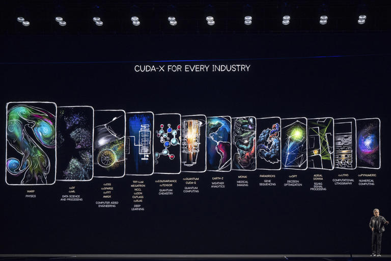 Nvidia CEO Jensen Huang unveils new Rubin AI chips at GTC 2025