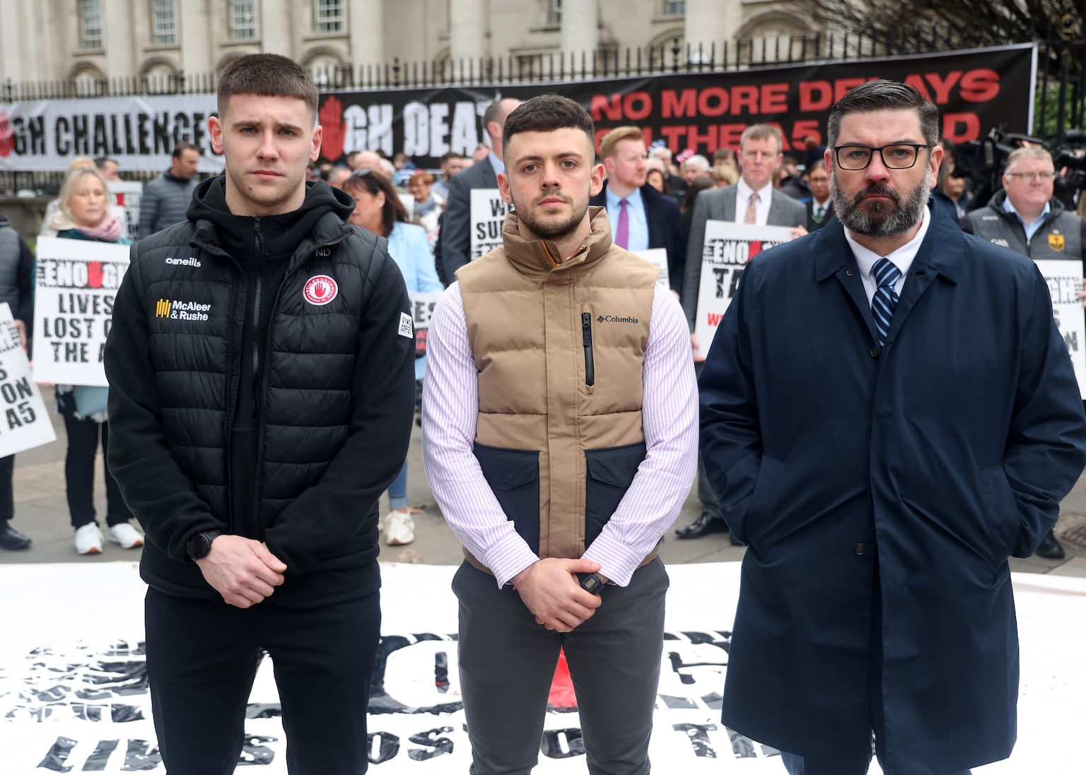 Tyrone GAA wraps its arms around bereaved families as A5 legal ...