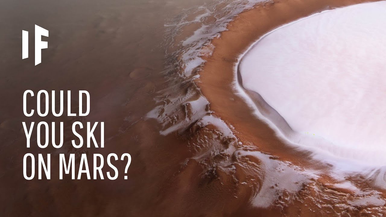 What it might feel like to ski on the surface of Mars