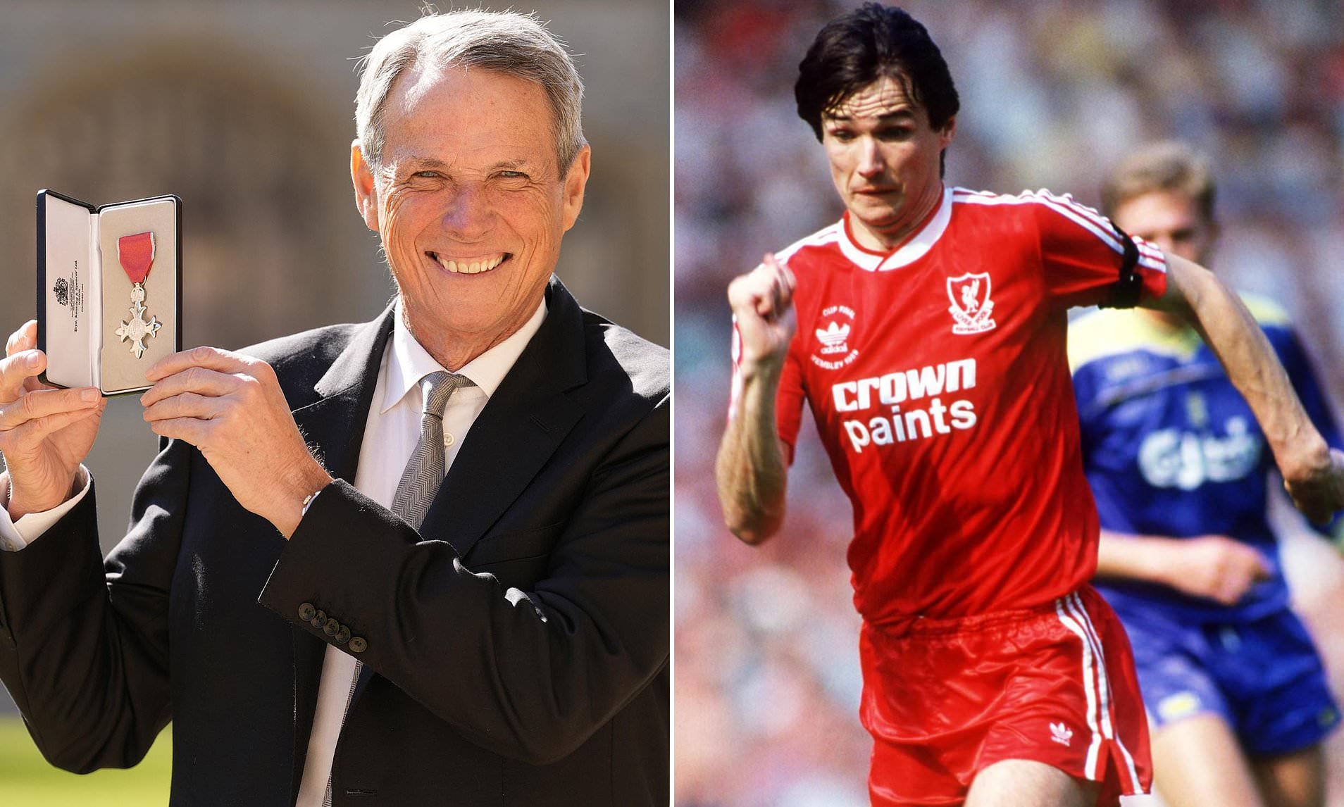 Now Alan Hansen adds an MBE to his list of honours