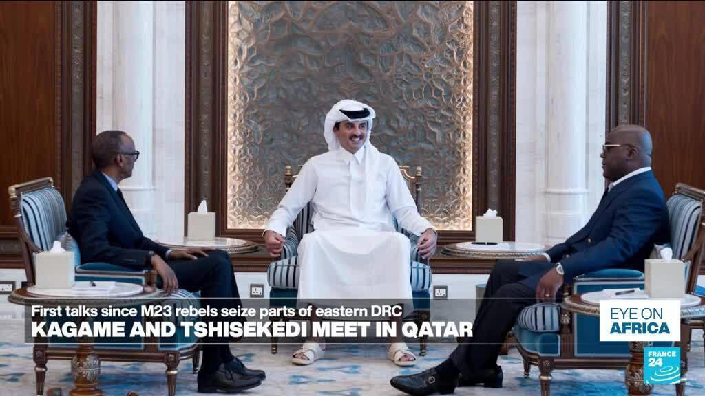 Kagame and Tshisekedi meet in Qatar for first direct talks since latest ... Kagame and Tshisekedi meet in Qatar for first direct talks since latest ...