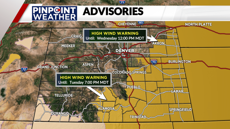 Denver weather: Pinpoint Weather Alert Day for strong wind, snow chances